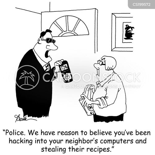 Computer Hacking Cartoons and Comics - funny pictures from CartoonStock