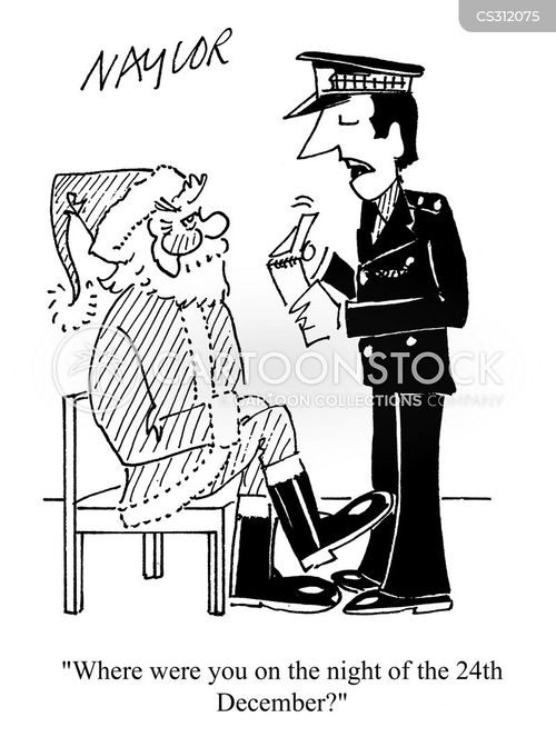 Christmas Eve Disaster Cartoons and Comics - funny pictures from ...