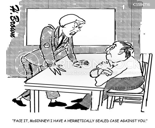 Interrogation Room Cartoons and Comics - funny pictures from CartoonStock