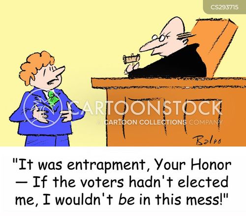Entrapment Cartoons and Comics - funny pictures from CartoonStock