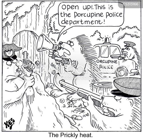 Prickly Heat Cartoons and Comics - funny pictures from CartoonStock
