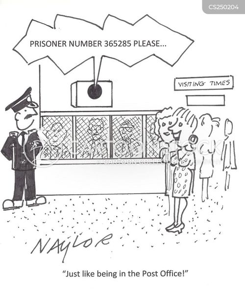 Visiting Time Cartoons and Comics - funny pictures from CartoonStock