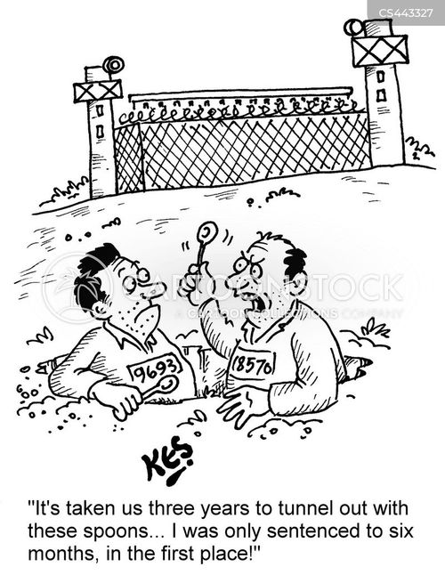 Easy To Escape Cartoons and Comics - funny pictures from CartoonStock