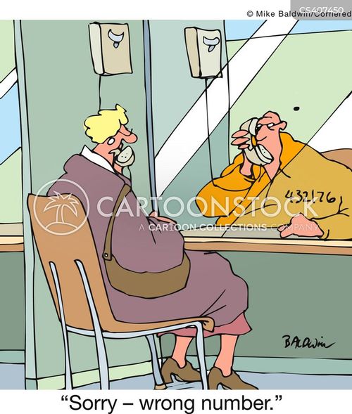 Wrong Number Cartoons and Comics - funny pictures from CartoonStock