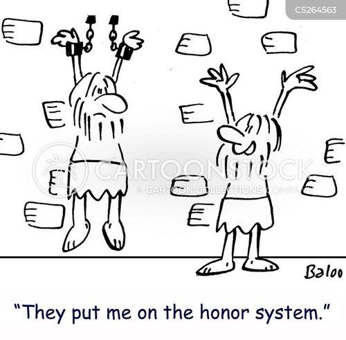 Honor System Cartoons and Comics - funny pictures from CartoonStock