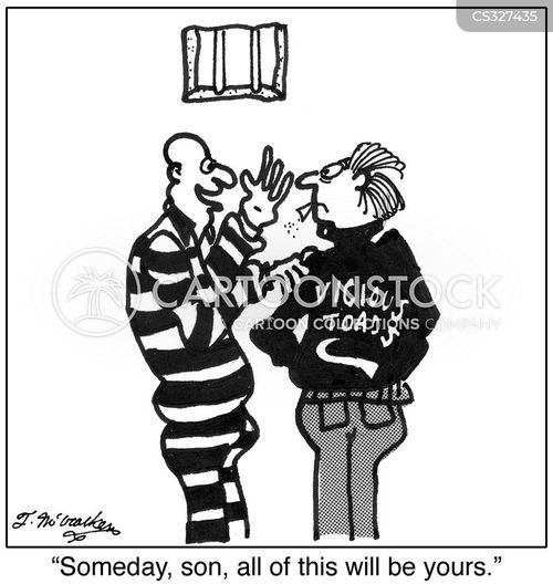 Prison Gang Cartoons and Comics - funny pictures from CartoonStock