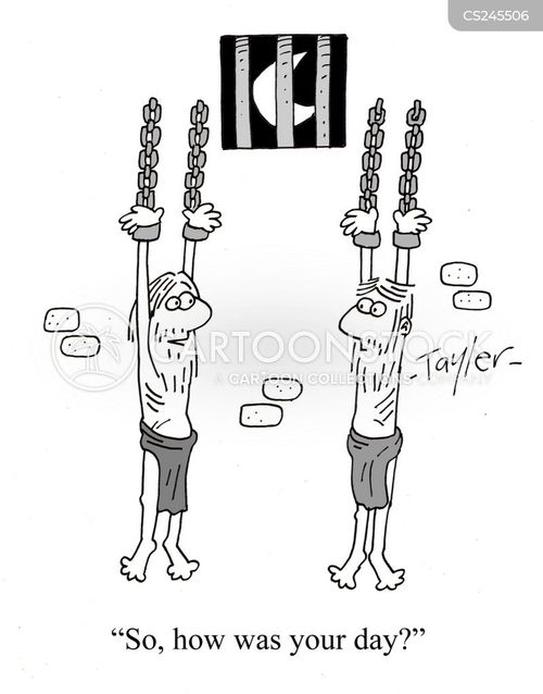 Prison Rules Cartoons and Comics - funny pictures from CartoonStock