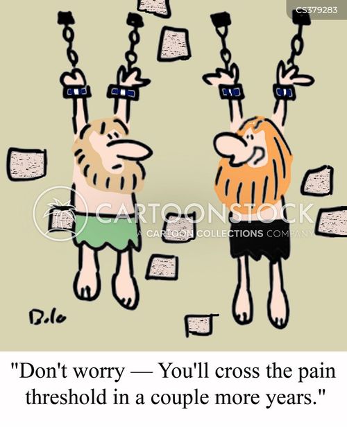 Pain Threshold Cartoons and Comics - funny pictures from CartoonStock