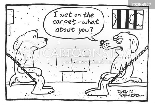 Canine Criminals Cartoons and Comics - funny pictures from CartoonStock