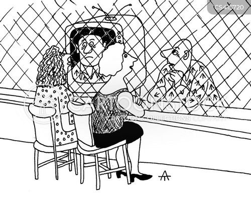 Prison Visit Cartoons and Comics - funny pictures from CartoonStock