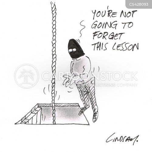 Gallows Cartoons and Comics - funny pictures from CartoonStock