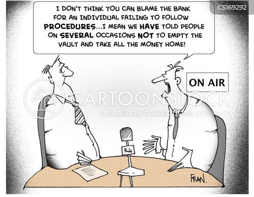 Bank Robbery Cartoons and Comics - funny pictures from CartoonStock