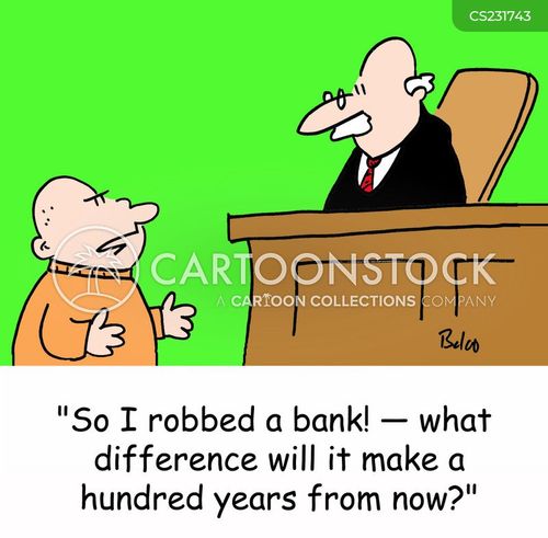Rob The Bank Cartoons and Comics - funny pictures from CartoonStock