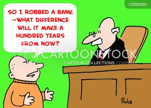 Rob The Bank Cartoons and Comics - funny pictures from CartoonStock