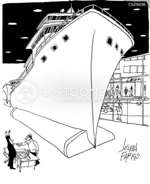 Boat Showroom Cartoons and Comics - funny pictures from CartoonStock