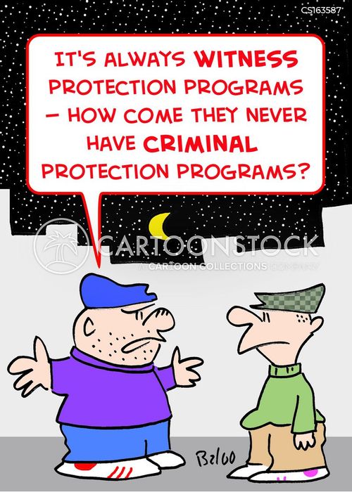 Witness Protection Programme Cartoons and Comics - funny pictures from ...