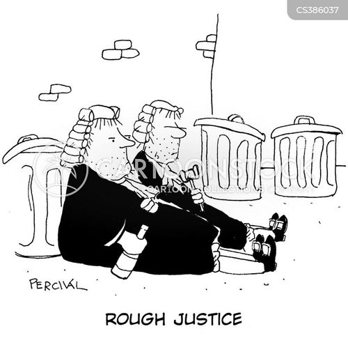 Rough Justice Cartoons and Comics - funny pictures from CartoonStock