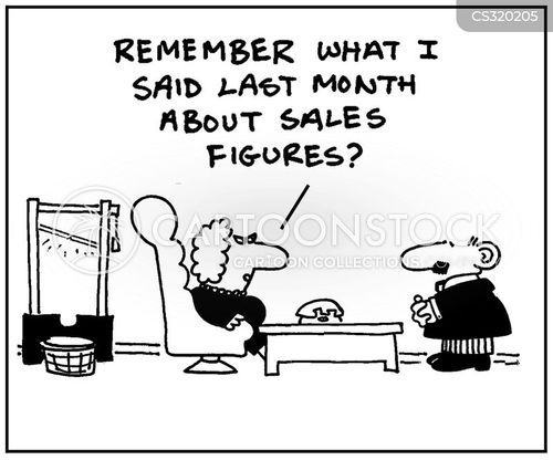Monthly Sales Figures Cartoons and Comics - funny pictures from ...