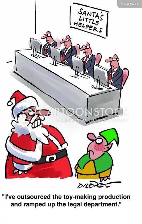 Santa's Little Helpers Cartoons and Comics - funny pictures from ...