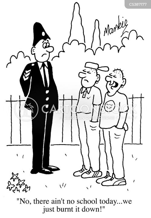 No School Cartoons and Comics - funny pictures from CartoonStock