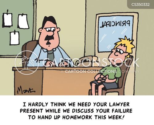 Handing In Assignment Cartoons and Comics - funny pictures from ...