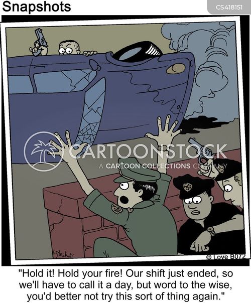 Police Warnings Cartoons and Comics - funny pictures from CartoonStock