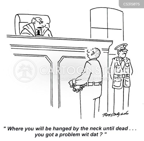 Hanging Judges Cartoons and Comics - funny pictures from CartoonStock