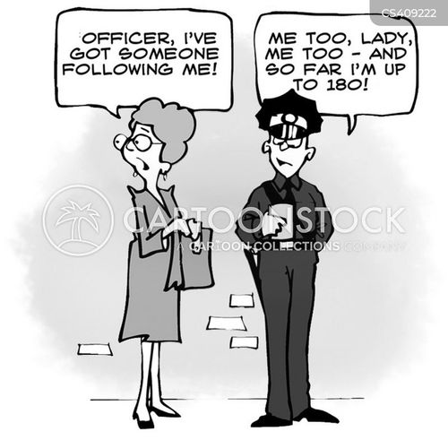 Stalked Cartoons and Comics - funny pictures from CartoonStock