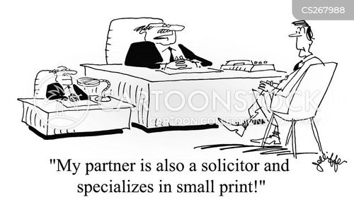 Contract Dispute Cartoons and Comics - funny pictures from CartoonStock