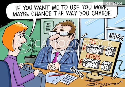 Hourly Rates Cartoons and Comics - funny pictures from CartoonStock