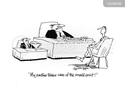 Partner Oversight Cartoons and Comics - funny pictures from CartoonStock