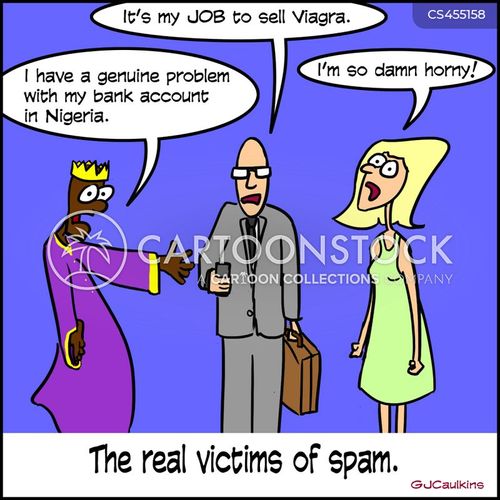Email Scam Cartoons and Comics - funny pictures from CartoonStock