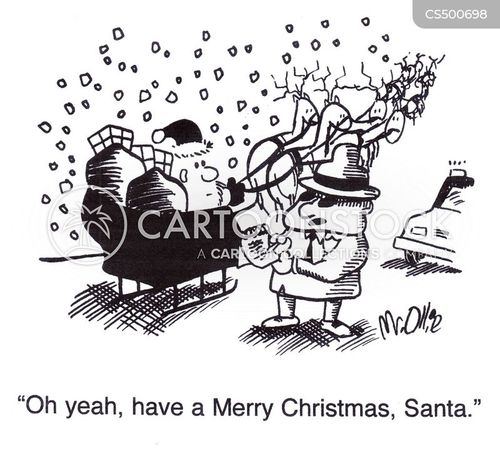 Santa's Sled Cartoons and Comics - funny pictures from CartoonStock