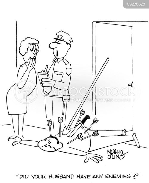 Knifed Cartoons and Comics - funny pictures from CartoonStock
