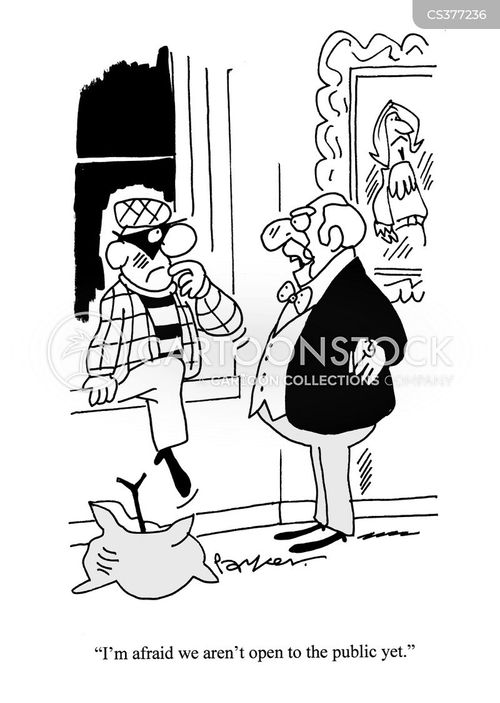 Attempted Robbery Cartoons and Comics - funny pictures from CartoonStock
