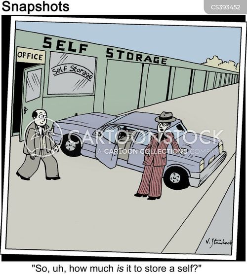 Self Storage Facility Cartoons