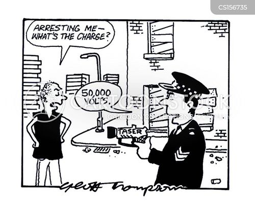 Tazer Cartoons and Comics - funny pictures from CartoonStock
