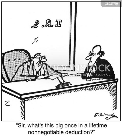 Deductions And Exemptions Cartoons and Comics - funny pictures from ...