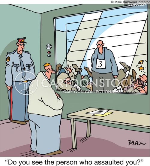 Police Lineup Cartoons and Comics - funny pictures from CartoonStock