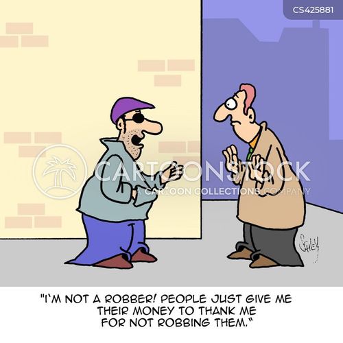 Violent Crimes Cartoons and Comics - funny pictures from CartoonStock