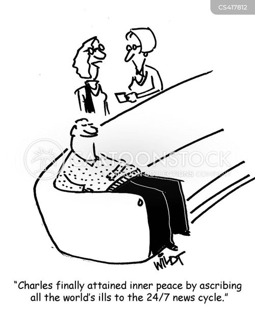 Inner Peace Cartoons and Comics - funny pictures from CartoonStock