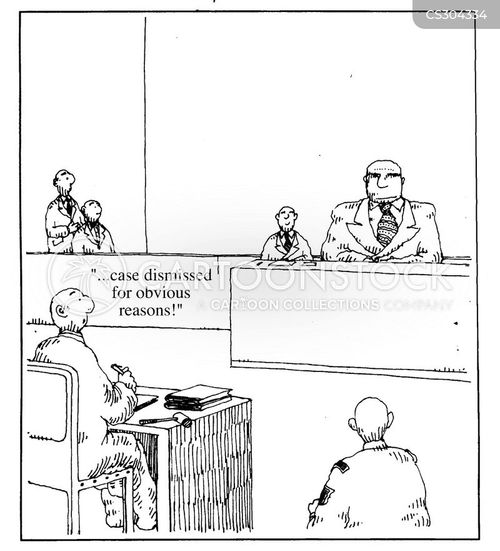 Case Dismissed Cartoons and Comics - funny pictures from CartoonStock