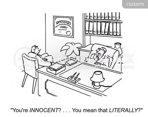 Innocence Project Cartoons and Comics - funny pictures from CartoonStock