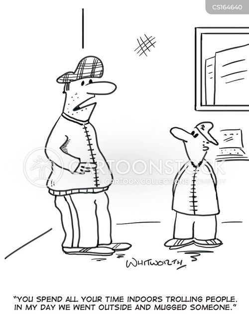 Internet Troll Cartoons and Comics - funny pictures from CartoonStock