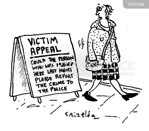 Reporting Crime Cartoons and Comics - funny pictures from CartoonStock