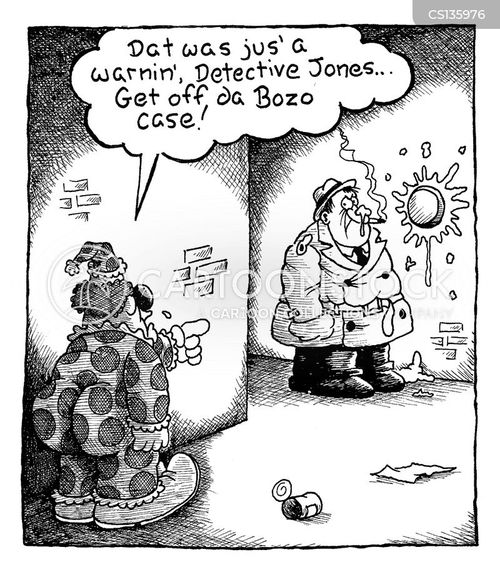 Scaring Off Cartoons and Comics - funny pictures from CartoonStock