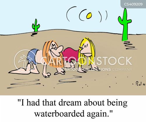 Waterboarding Cartoons and Comics - funny pictures from CartoonStock