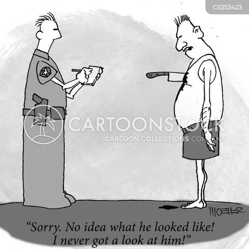 Police Office Cartoons and Comics - funny pictures from CartoonStock