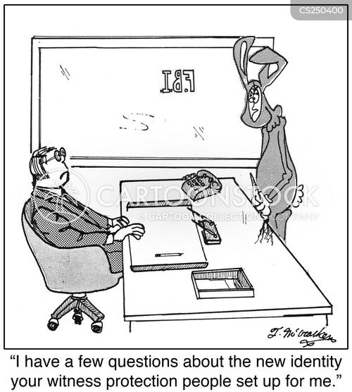 New Identities Cartoons and Comics - funny pictures from CartoonStock