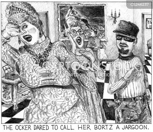 Stilted Language Cartoons and Comics - funny pictures from CartoonStock